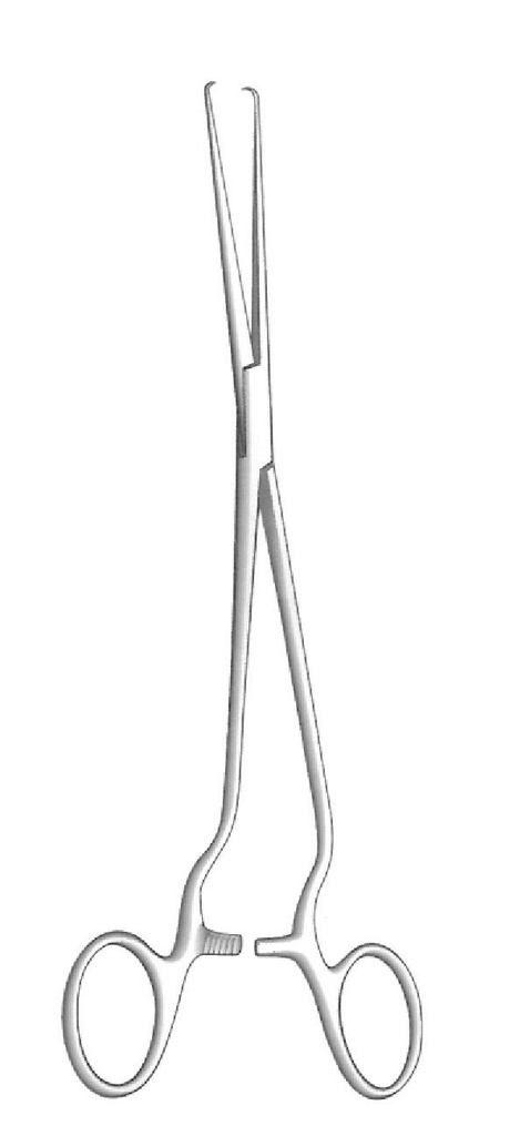 Pinza de tenáculo Pozzi-Palmer, curva | Surgicalmed.es